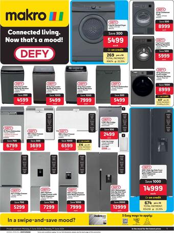 239 L Bottom Fridge/Freezer offer at Makro