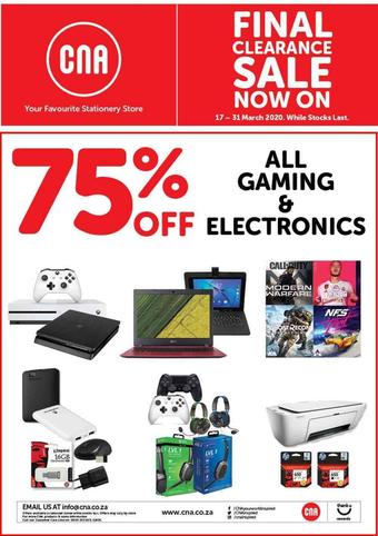 CNA catalogue - All specials from the new CNA catalogues