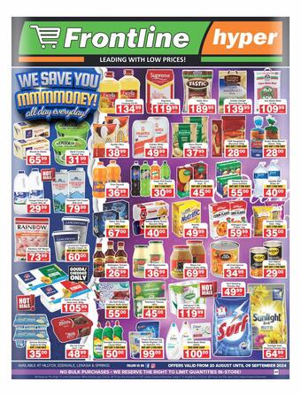 Frontline catalogue & specials ️ 20.08 until 09.09