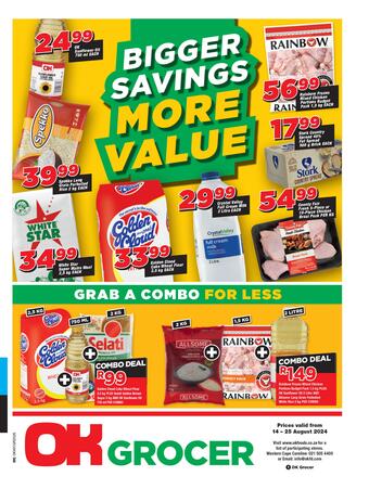 OK Grocer catalogue & specials | 14.08 until 25.08