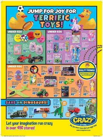 The Crazy Store catalogue & specials ️ 22.08 until 18.09