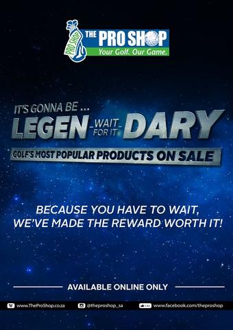 The Pro Shop catalogue - All specials from the new The Pro Shop catalogues