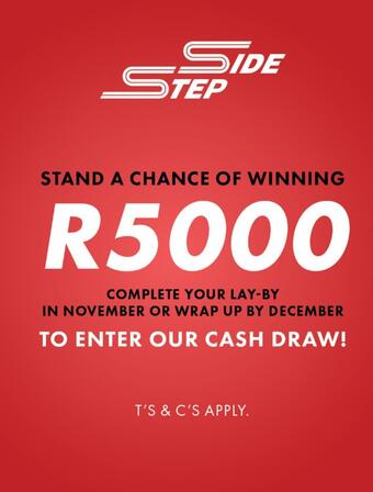 Side Step catalogue from 17/09 ️ Promotions and specials