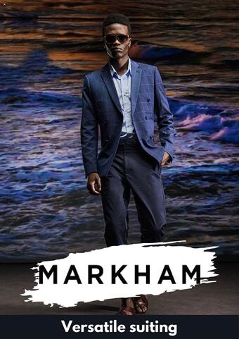 Markham catalogue from 01/10 ️ Promotions and specials