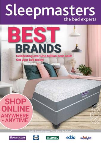 Sleepmasters catalogue - All specials from the new Sleepmasters catalogues
