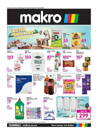 Makro catalogue - All specials from the new Makro catalogues