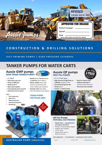 Aussie Pumps catalogue - 28-10-2024 - Catalogueoffers.com.au