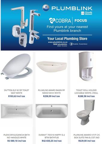 Plumblink catalogue - All specials from the new Plumblink catalogues