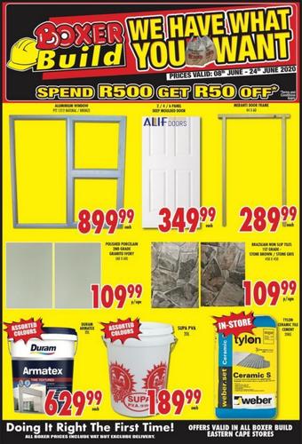 Boxer Build catalogue - All specials from the new Boxer Build catalogues