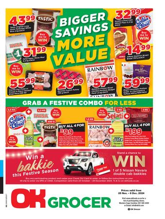 OK Grocer catalogue from 25/11 ️ Promotions and specials
