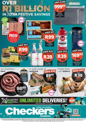 Checkers catalogue from 05/12 ️ Promotions and specials