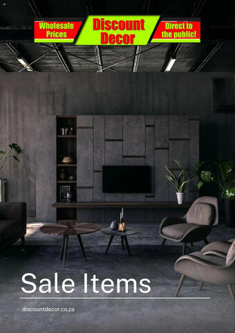 Discount Decor catalogue from 06/12 ️ Promotions and specials