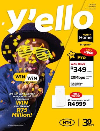 MTN catalogue from 07/12 ️ Promotions and specials