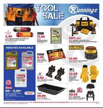 Runnings weekly ad from 12/07 | Offers and specials USA