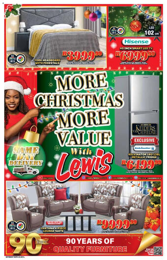 Lewis catalogue from 09/12 ️ Promotions and specials
