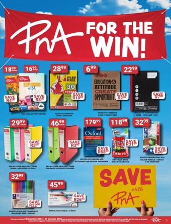 PNA catalogue from 12/12 ️ Promotions and specials