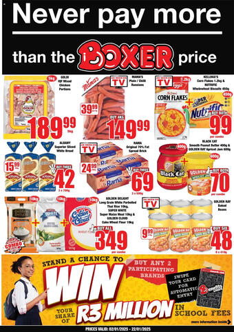 Boxer catalogue from 02/01 ️ Promotions and specials