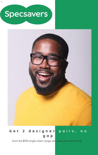 Specsavers catalogue from 02/01 ️ Promotions and specials