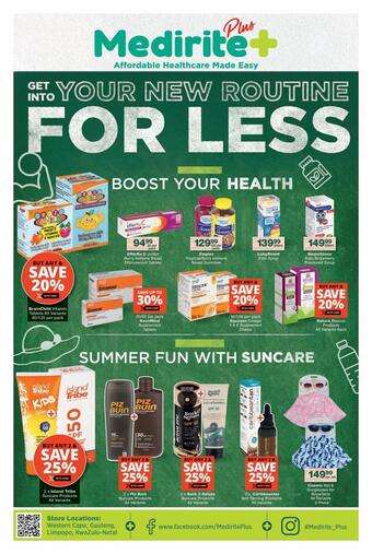 MediRite catalogue from 02/01 ️ Promotions and specials