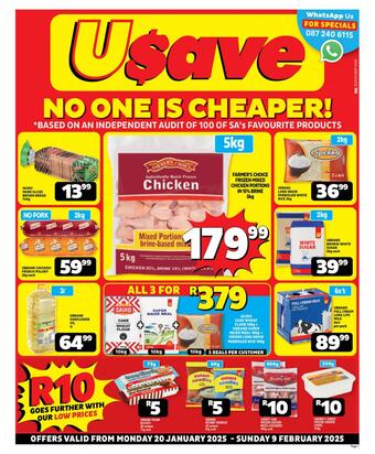 Usave catalogue from 20/01 ️ Promotions and specials