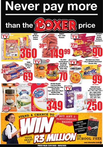 Boxer Superstores catalogue from 23/01 ️ Promotions and specials