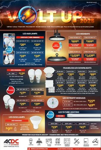 ACDC Express catalogue from 26/01 ️ Promotions and specials