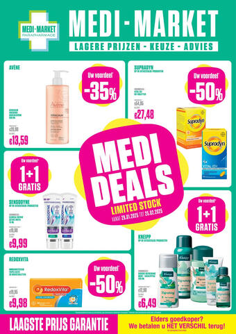 Medi Market folder en promoties België ️ 29-01 t/m 25-02