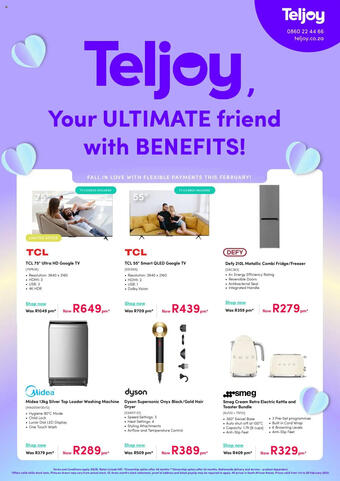 Teljoy catalogue from 01/02 ️ Promotions and specials
