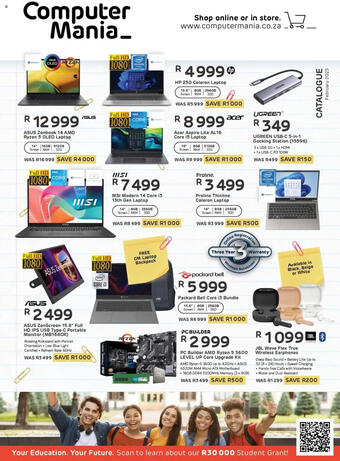 Computer Mania catalogue from 01/02 ️ Promotions and specials
