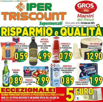 Volantino Iper Triscount a Roma | Offerte e orari di apertura