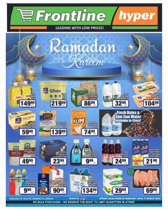 Frontline catalogue from 24/02 ️ Promotions and specials