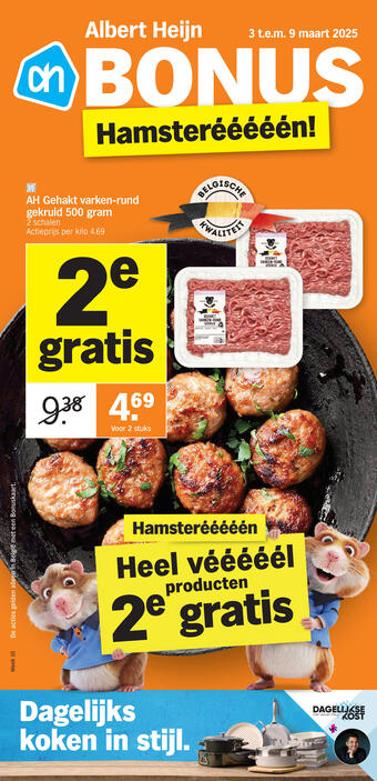 Albert Heijn folder en promoties België ️ 01-03 t/m 09-03