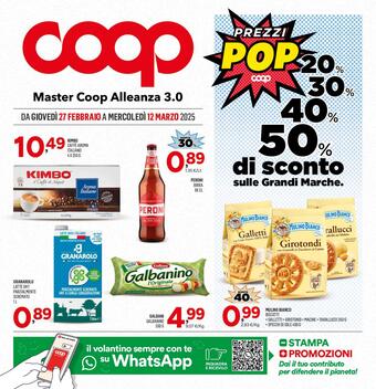 Volantino Coop Master Alleanza 3.0 dal 27/02 ️ Offerte e promozioni