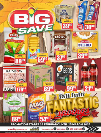 Big Save catalogue from 28/02 ️ Promotions and specials