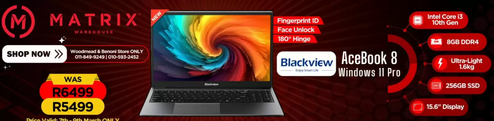 Matrix Warehouse catalogue from 05/03 ️ Promotions and specials