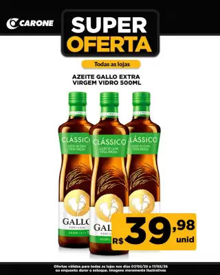 Catálogo Carone desde 07/03 | Ofertas e promoções