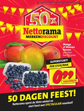Nettorama folder vanaf 17-03 | Alle aanbiedingen en folders
