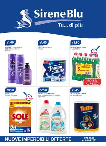 Volantino Sirene Blu dal 25/03 ️ Offerte e promozioni