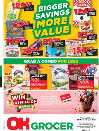 OK Grocer catalogue from 25/03 ️ Promotions and specials