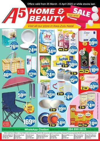 A5 Cash & Carry catalogue from 25/03 ️ Promotions and specials