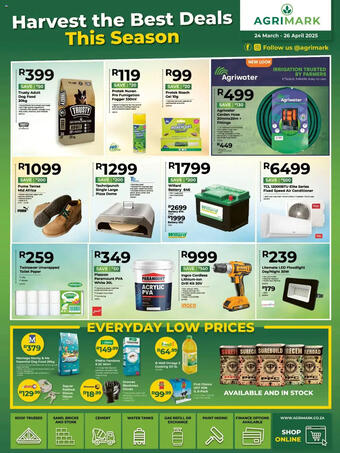 Agrimark catalogue from 24/03 ️ Promotions and specials