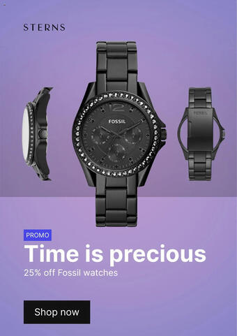 Sterns catalogue from 28/03 ️ Promotions and specials