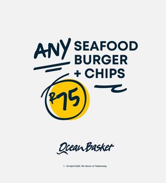 Ocean Basket catalogue from 01/04 ️ Promotions and specials
