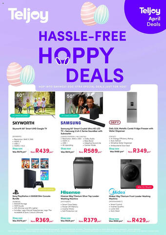 Teljoy catalogue from 01/04 ️ Promotions and specials