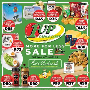 1UP catalogue from 02/04 ️ Promotions and specials