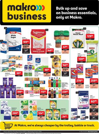 Makro catalogue from 03/04 ️ Promotions and specials