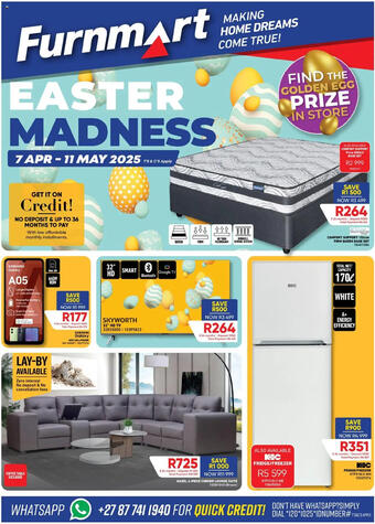 Furnmart catalogue from 07/04 ️ Promotions and specials