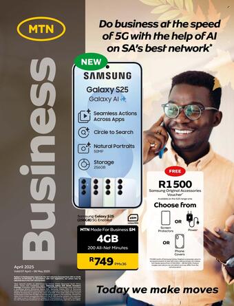 MTN catalogue from 07/04 ️ Promotions and specials