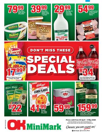 OK MiniMark catalogue from 23/04 ️ Promotions and specials