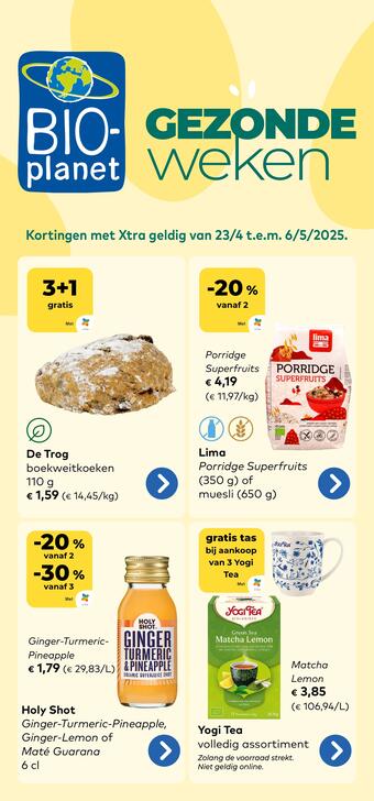 Bio Planet folder en promoties België ️ 23-04 t/m 06-05